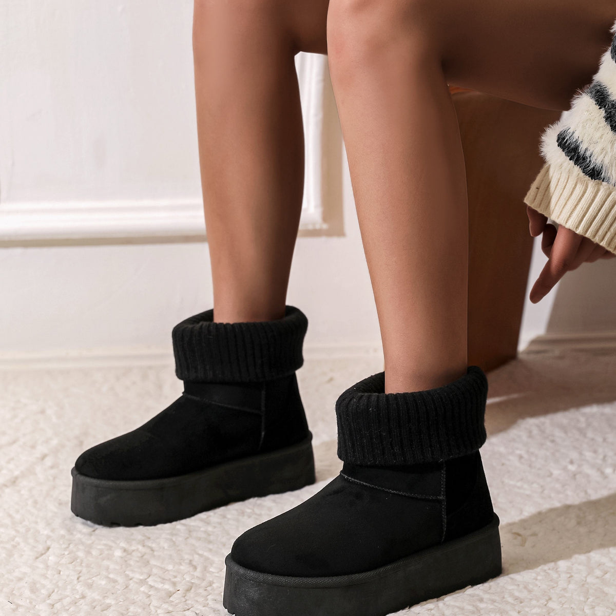 Ankelboots med mudd – Varma vinterboots för dam | Dimoda.se
